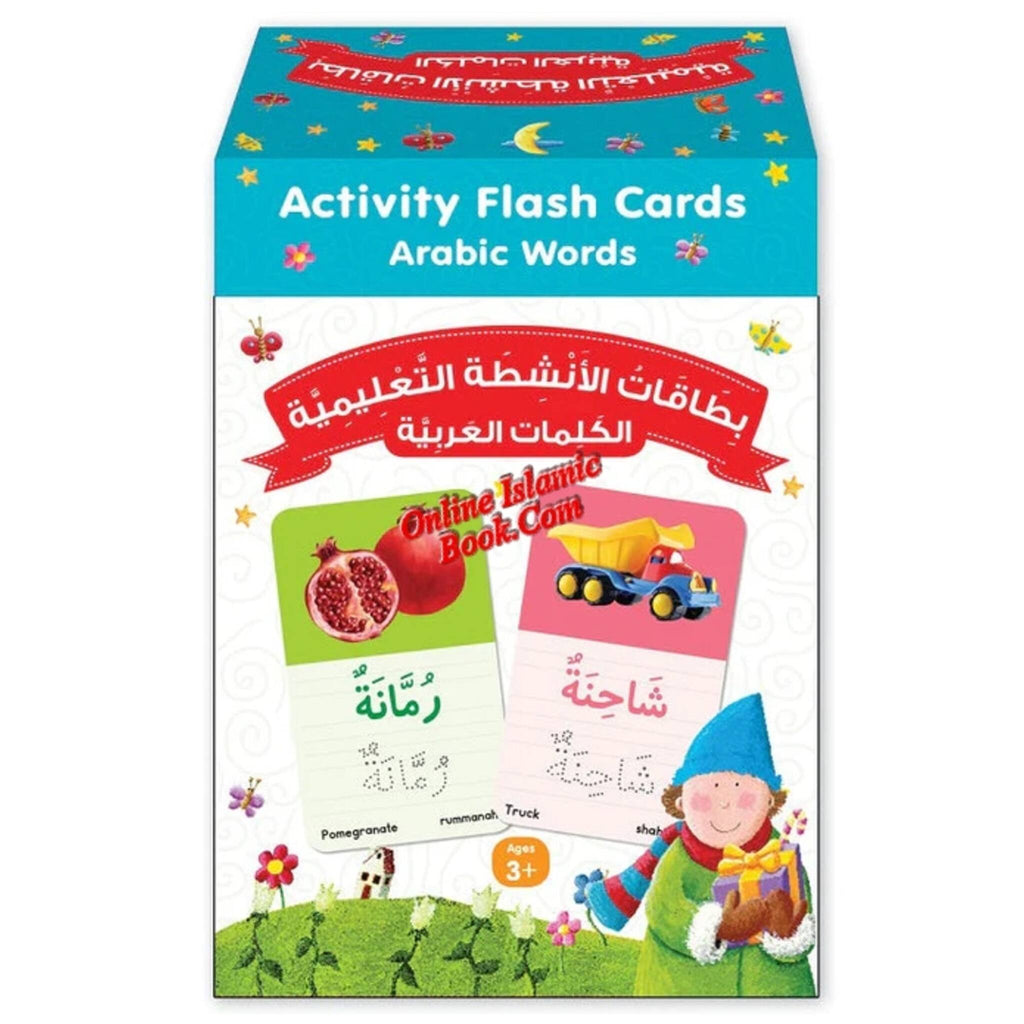 Arabic Words Activity Flash Cards for Kids to Learn Arabic – Online ...