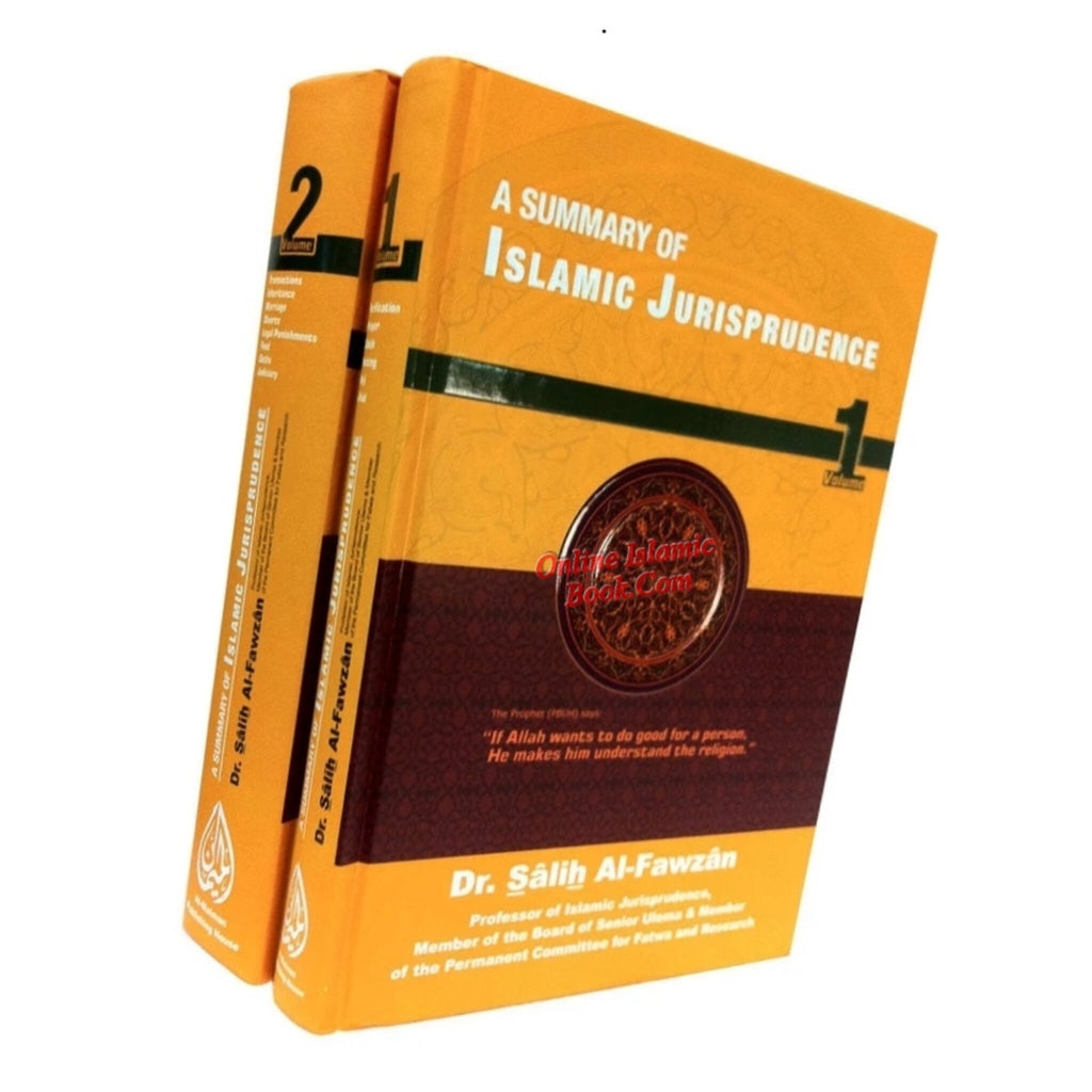 A Summary Of Islamic Jurisprudence 2 Vol Set By Salih Fawzan – Online ...