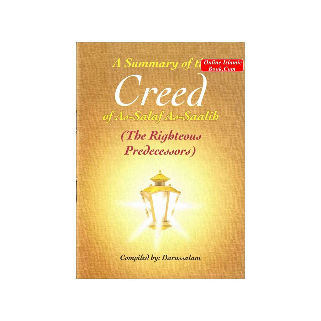 A Summary of the Creed of As-Salaf As-Salih 9789960861463 – Online ...