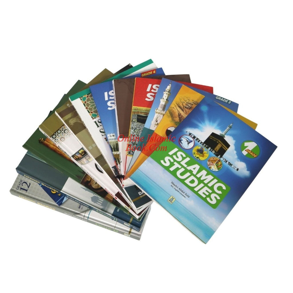 Islamic Studies Grades 1-12 (Set of 12 Books) – Online Islamic Book
