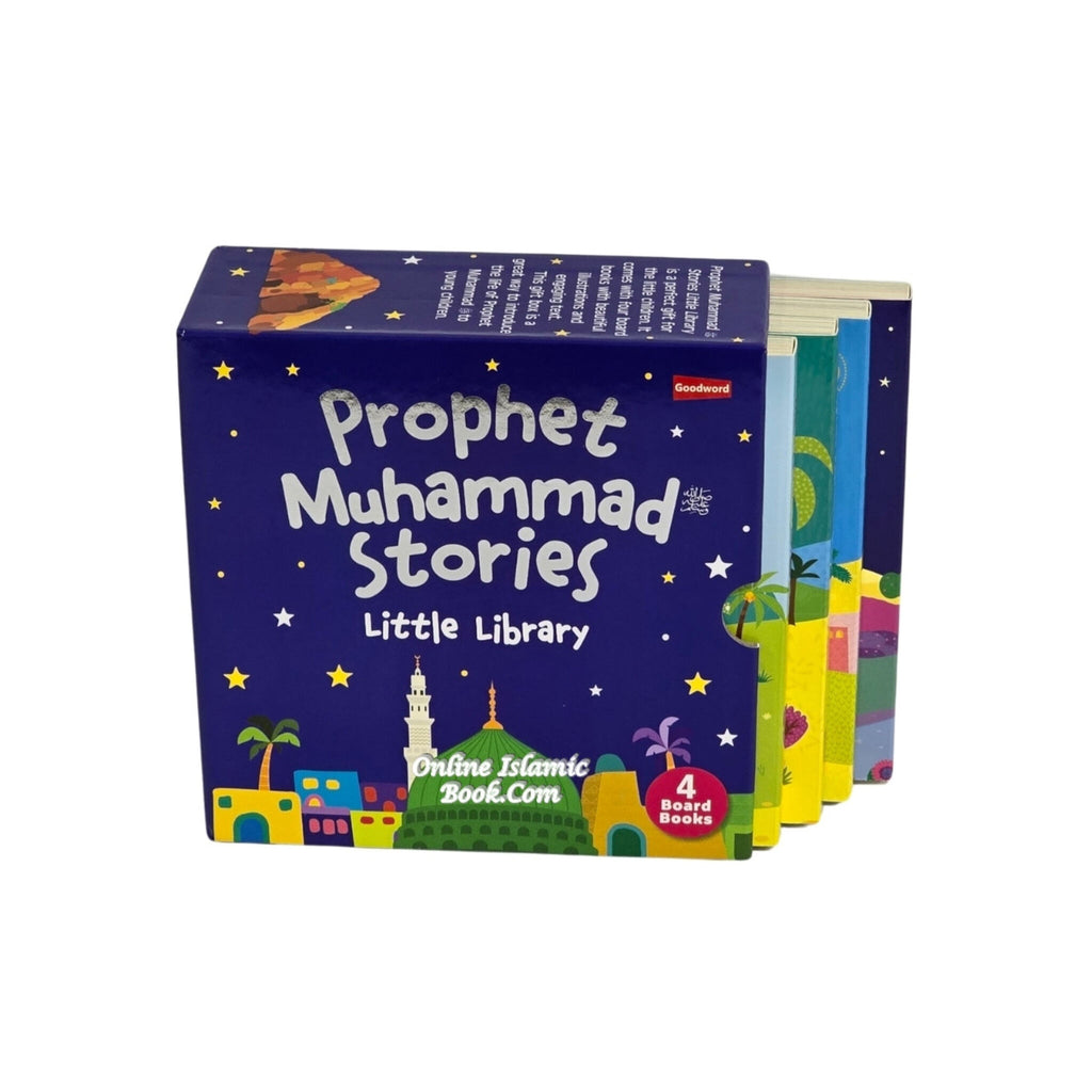 Prophet Muhammad Stories Little Library (4 Board Books Set) – Online ...