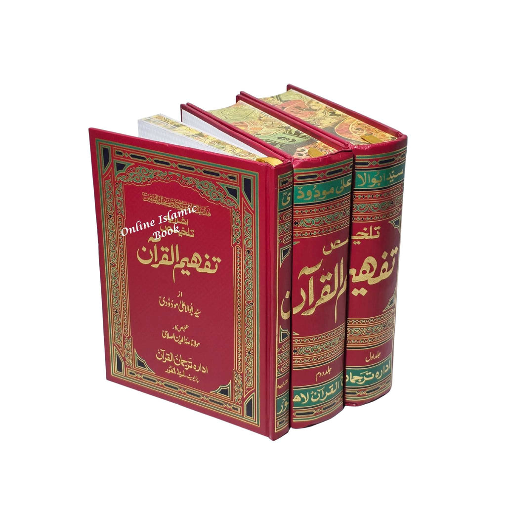 Talkhees Tafheem ul Quran 3 Vol Set Urdu Language Hardcover – Online ...