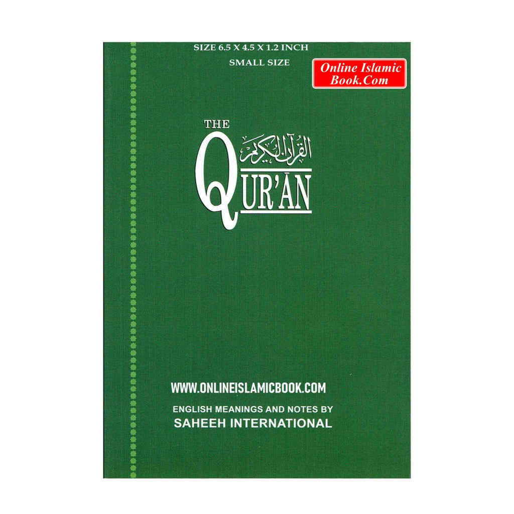 The Quran Arabic Text With Corresponding English Small Size – Online ...